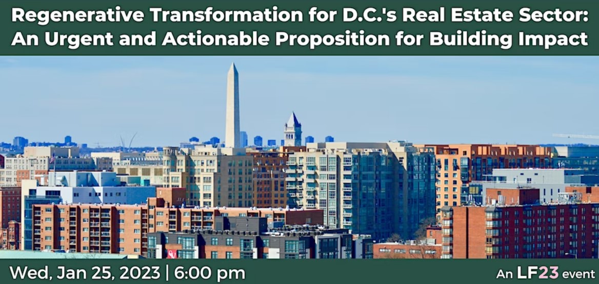 Regenerative Transformation for DC’s Real Estate Sector - Building ...
