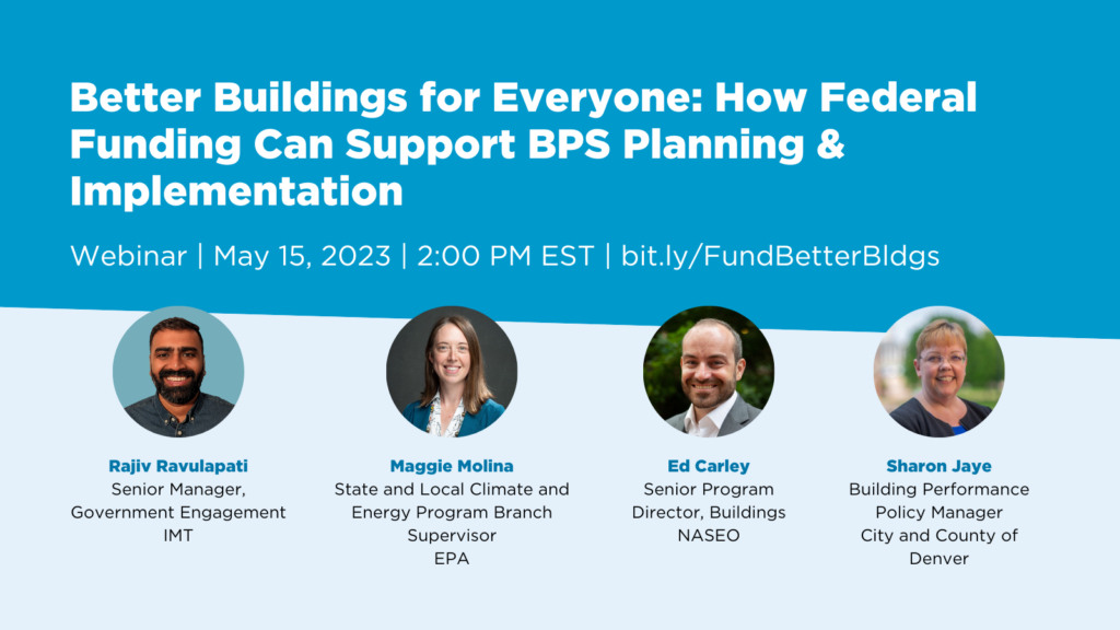 Better Buildings for Everyone: How Federal Funding Can Support BPS ...