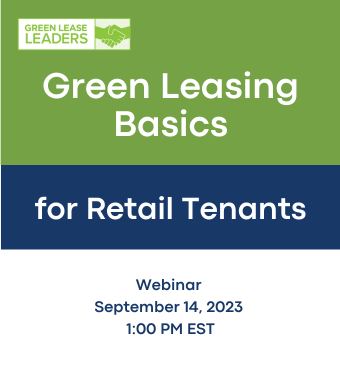 Green Leasing Basics for Retail Tenants - Building Innovation Hub